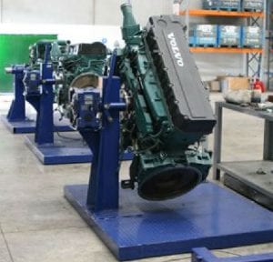 Mobile Truck Engine / Gearbox Stand | D'angelo Engineering